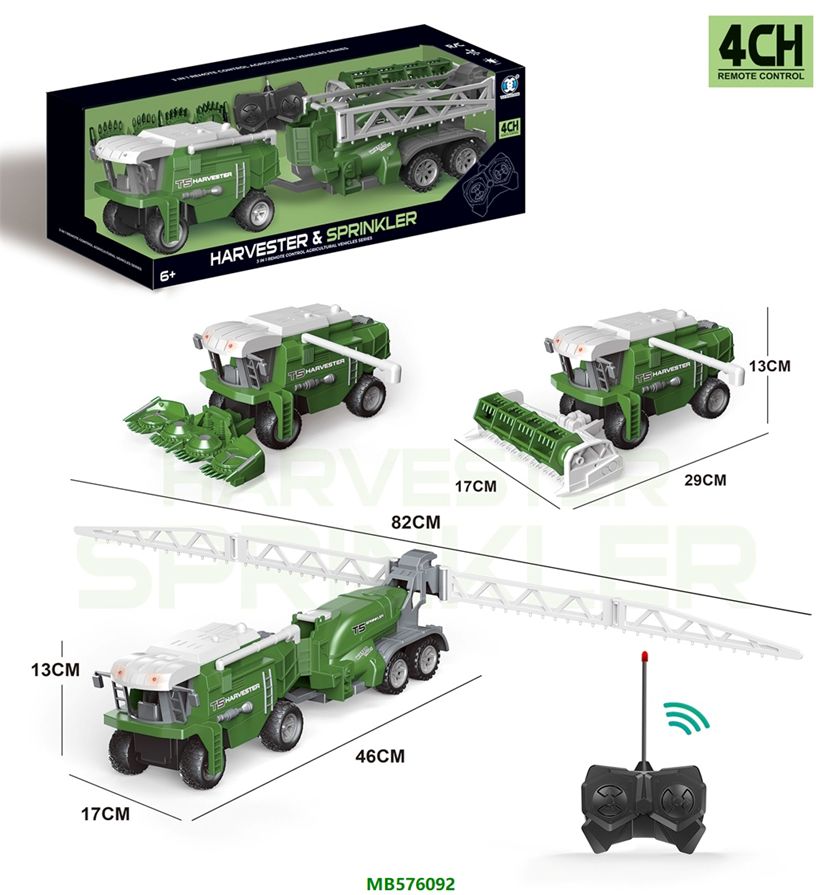 RC Kombajn i Prskalica – Harvester & Sprinkler