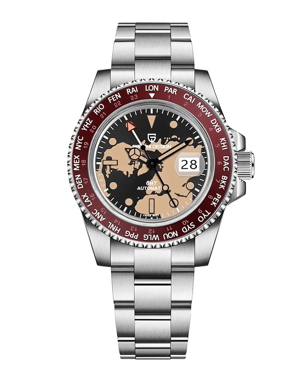 Pagani Design PD‑1758 Automatik GMT "Travel Watch"