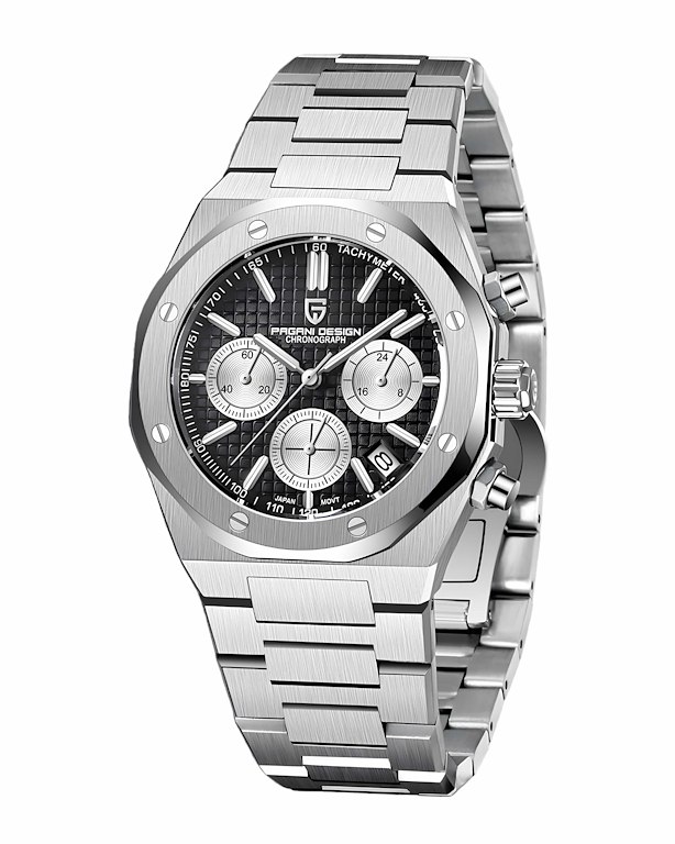 Muški Sat Pagani Design PD1707 Chronograph - Crna Boja