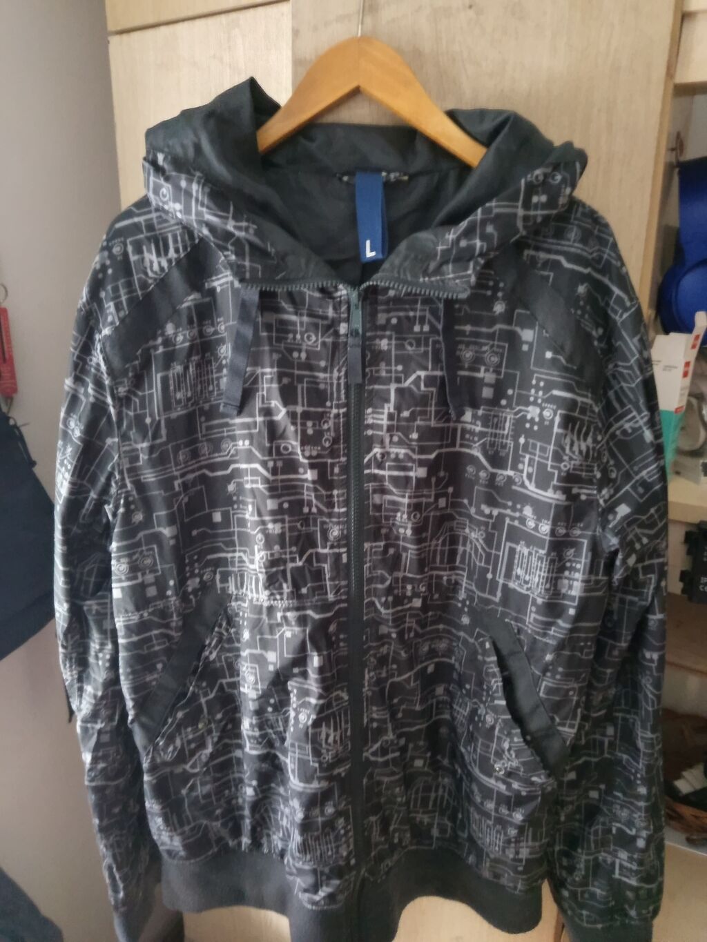 Šuškavac, L, H&M, bоја - Siva, Raincoat