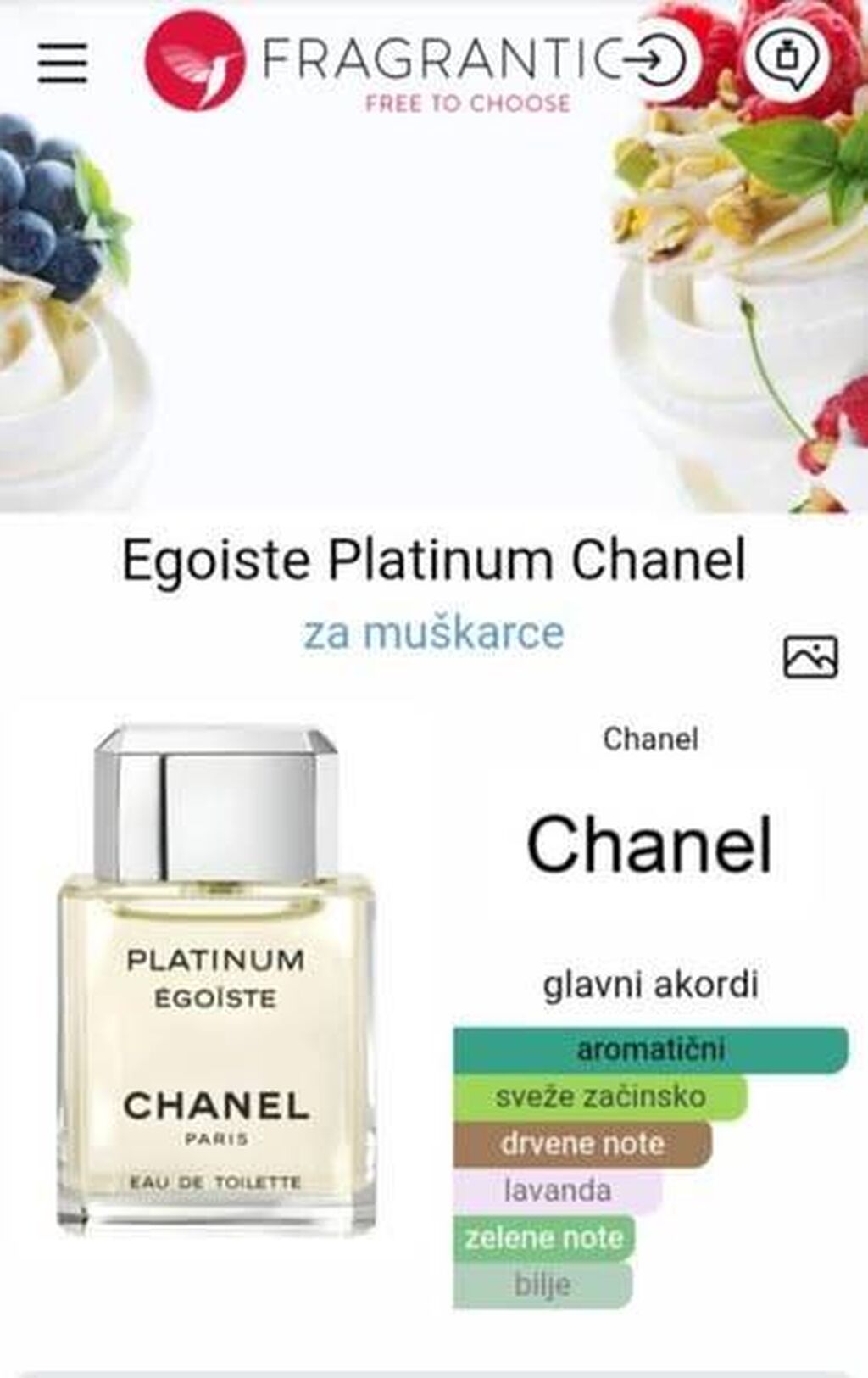 Novi u ponudi tester Chanel Platinum Egoiste mn