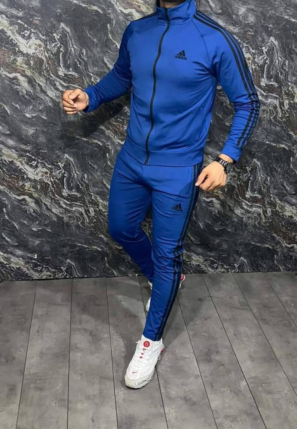 Adidas muška trenerka mokra likra ravna nogavica Novo Mokra likra