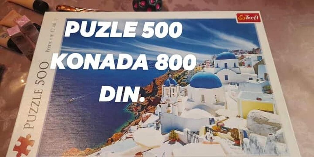 Ponuda proizvoda: - Puzzle 500 komada Trefl – motiv grčki primorski