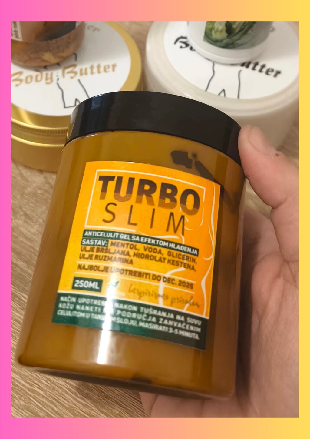 Turbo Slim – anticelulit gel sa efektom hlađenja - Tip: gel za telo -