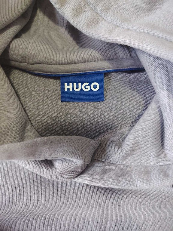 Duks, L (EU 52), Hugo Boss, bоја - Siva, Sa kapuljačom