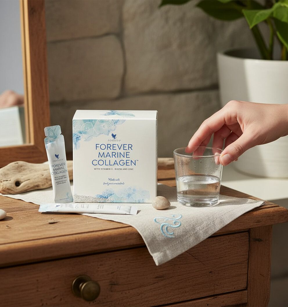 FOREVER kolekcija za negu kože i kose - Forever Marine Collagen –