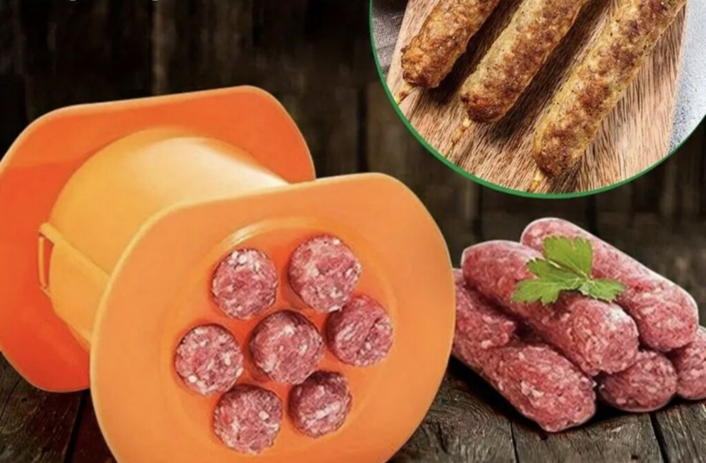Preša/kalup za brzo oblikovanje ćevapa i kobasica - Praktičan