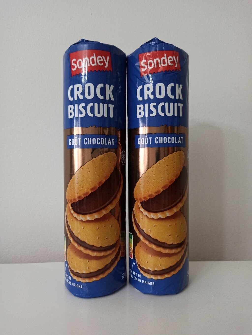 Cokoladni keksi punjeni čokoladom 500 g