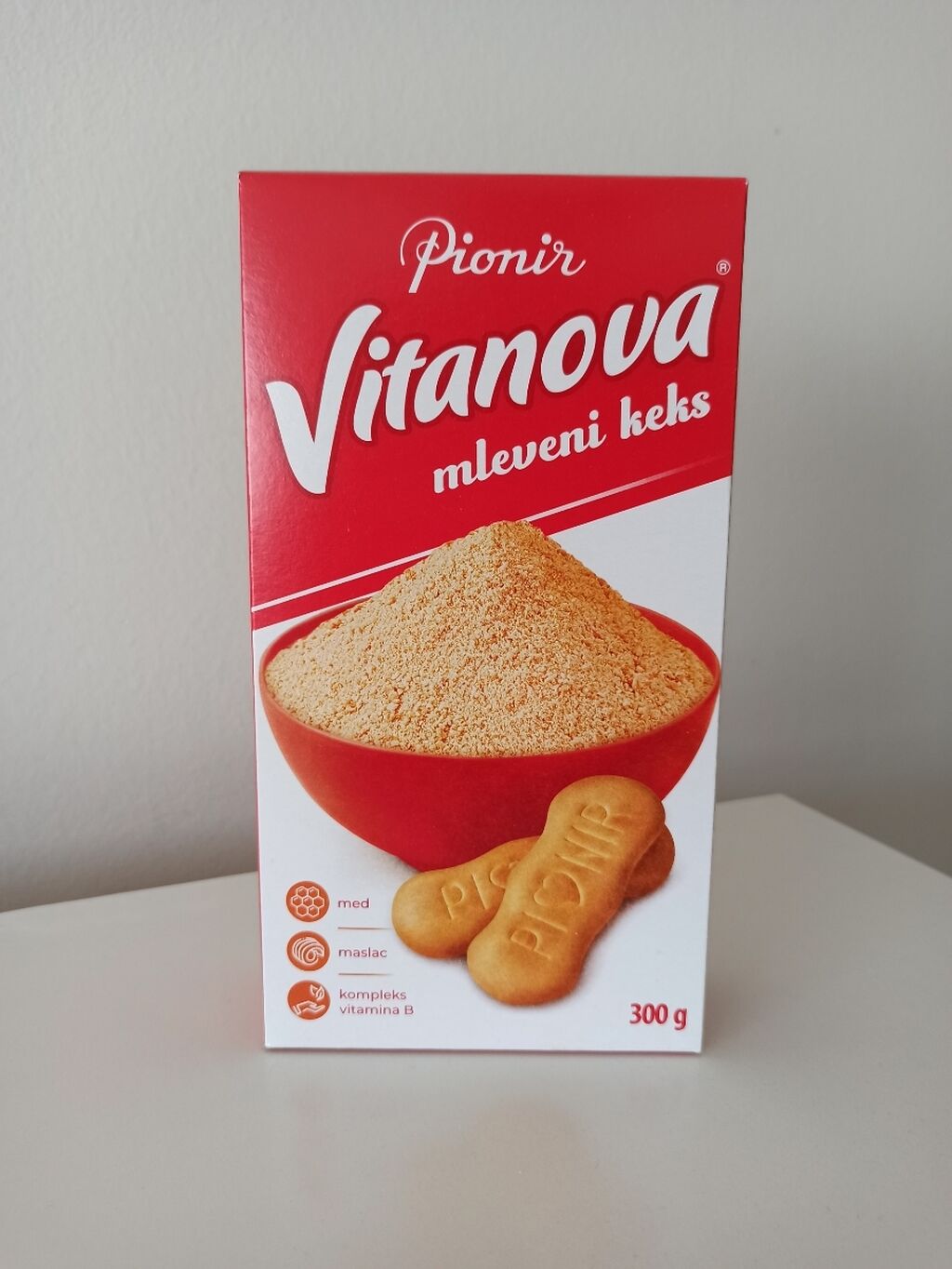 Mleveni keks Težina pakovanja: 300 g
