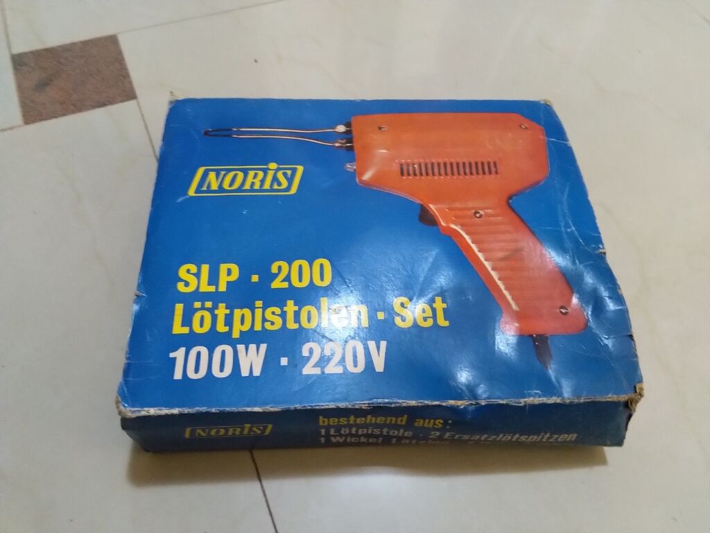 Noris SLP-200 – set lemilice u obliku pištolja - Snaga: 100 W -