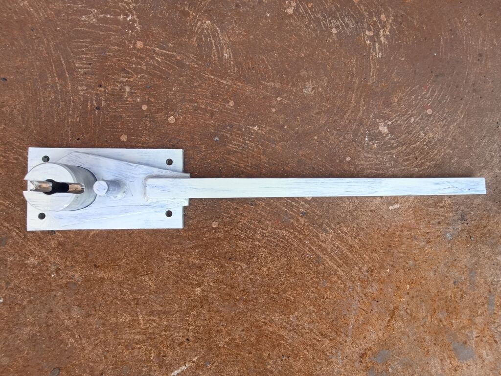 Alat za savijanje armature, odnosna ploča debljine 10 mm x 120 mm x