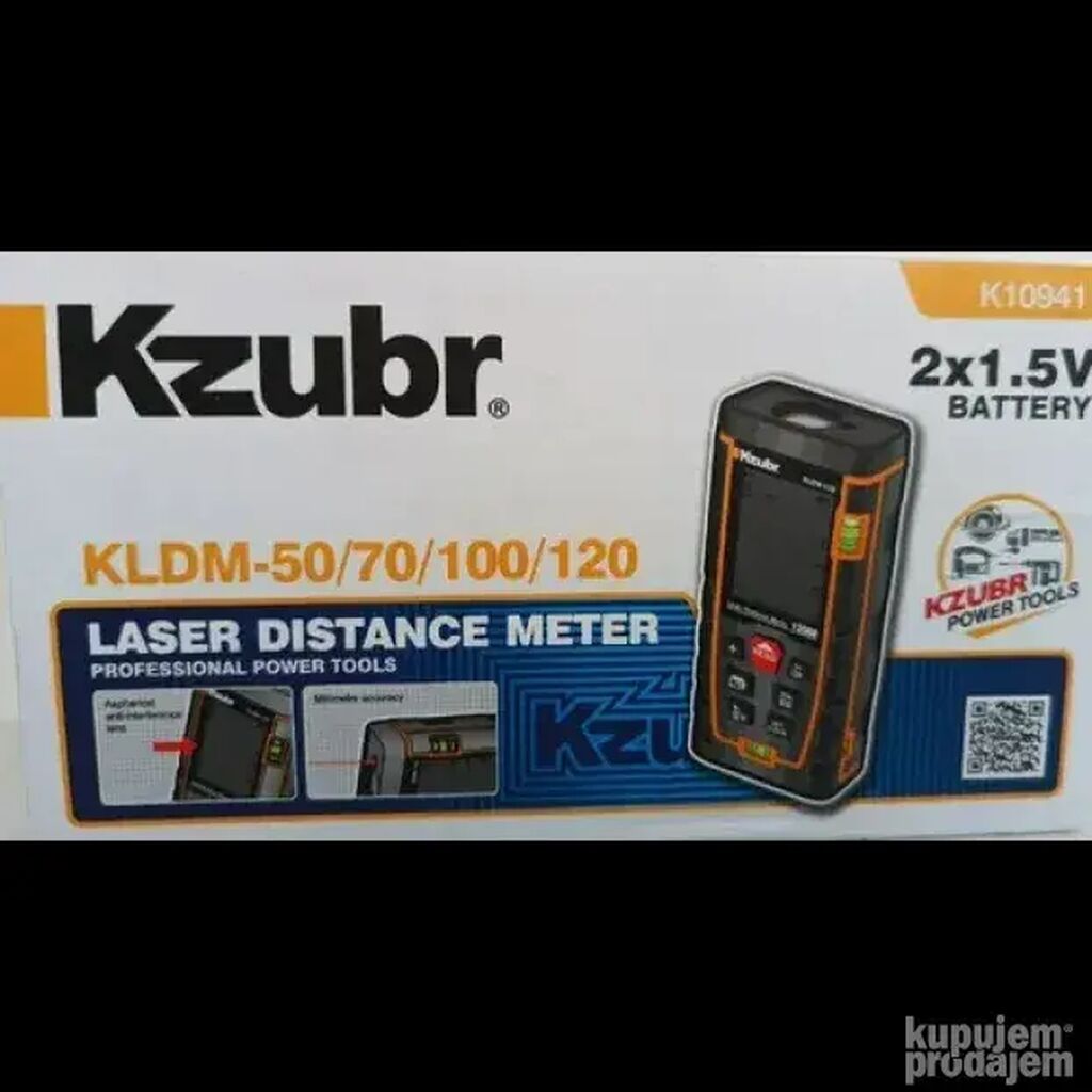 **KZUBR Laserski Metar (Daljinometar)** **Model: KLDM-100** **KZUBR
