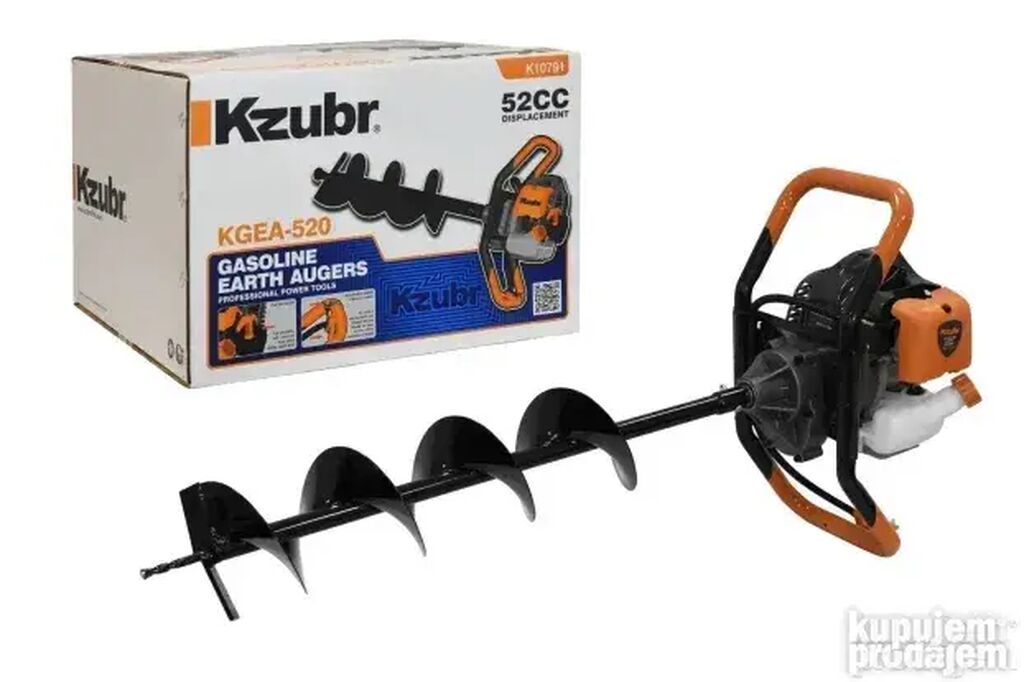 **? Nov i Kvalitetan KZUBR Benzinski Bušač Rupa – Model KGEA-520 ?**