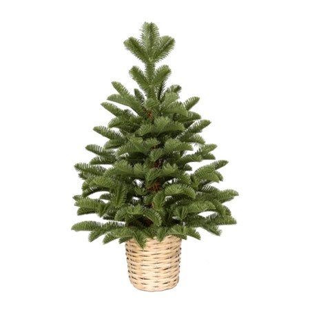 Novogodisnja jelka u saksiji zelena 60cm 250310