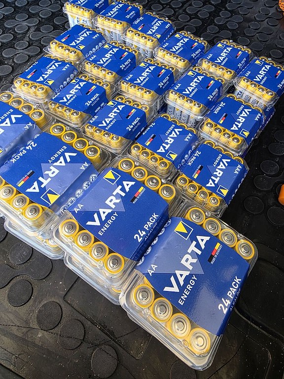 VARTA Energy alkalne baterije – pakovanje 24 alkalne - Serija: VARTA