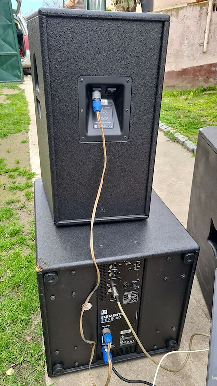 Profesionalni ozvučni sistem – subwoofer + sateliti i ozvučna