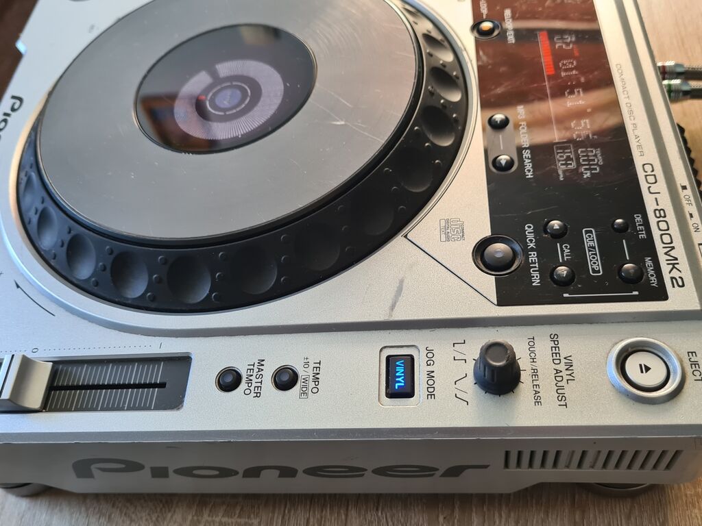 Pioneer CDJ-800MK2 – profesionalni CD/MP3 plejer za DJ-e - Veliki jog