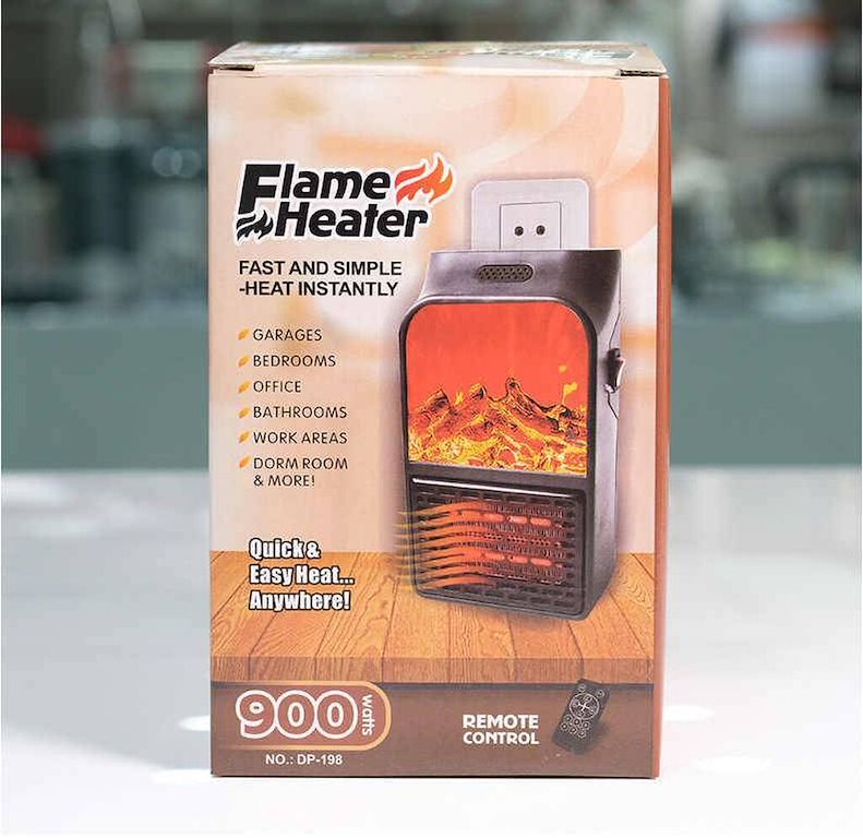 Flame Heater mini grejalica sa efektom plamena - Kompaktna električna