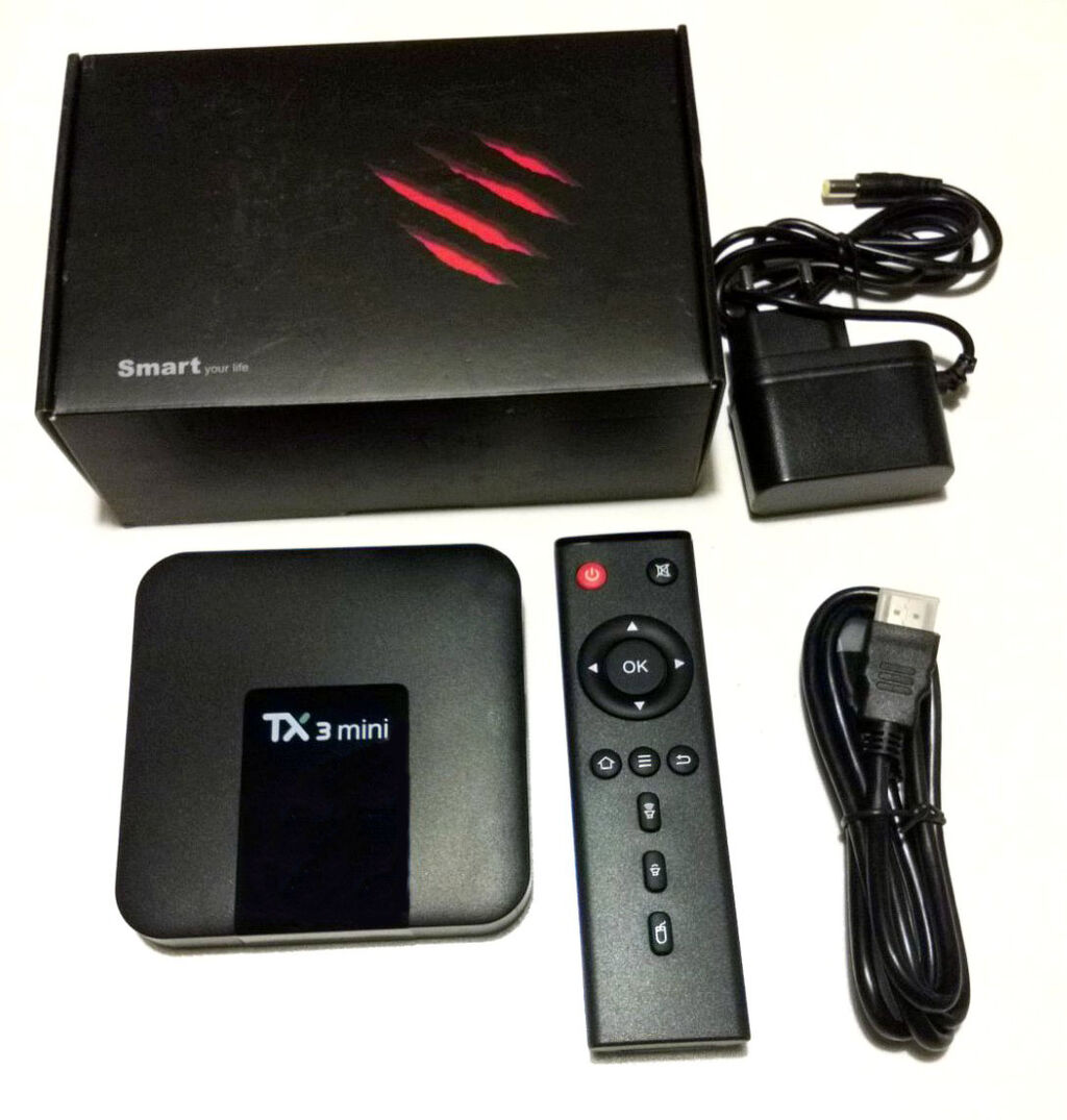 Android Smart TV BOX Tx3 Mini WiFi 2GB + 16GB. Uređaj omogucava