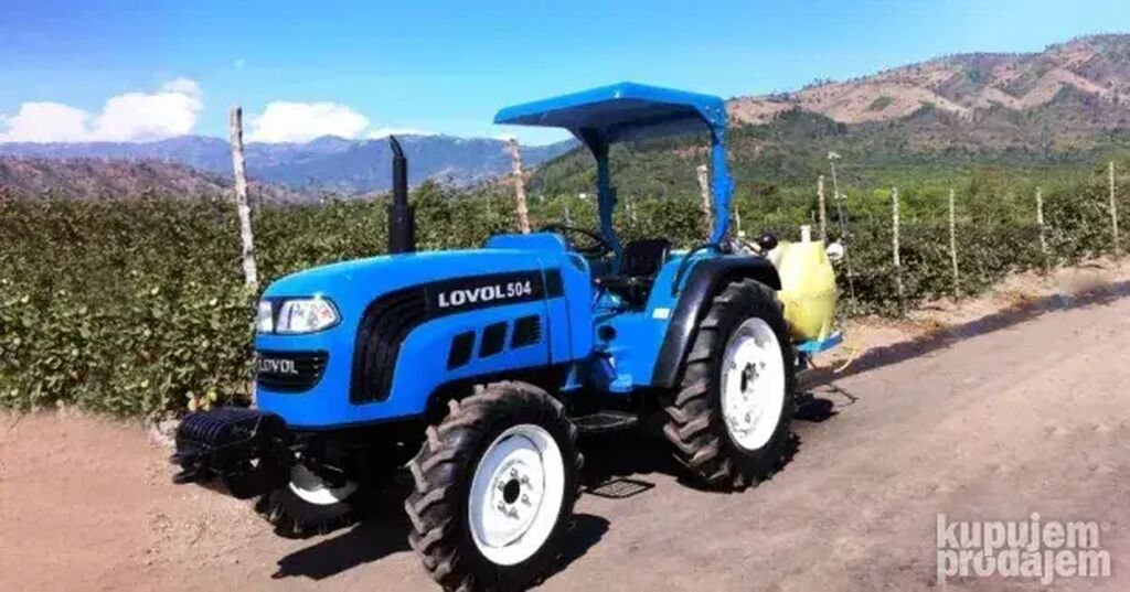 Traktor Foton 504 N Voćarski – Preciznost i Snaga za Voćarske Radove