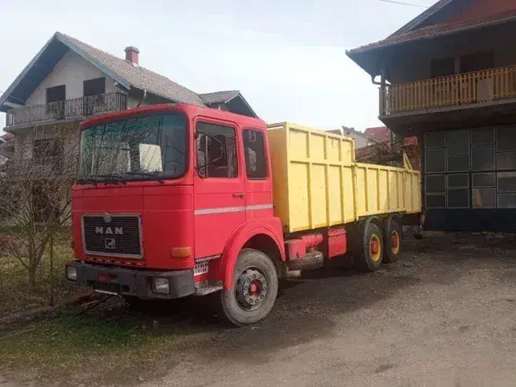 **? PRODAJEM KAMION MAN 361 SA DIZALICOM – SPREMAN ZA RAD! ?️** ?