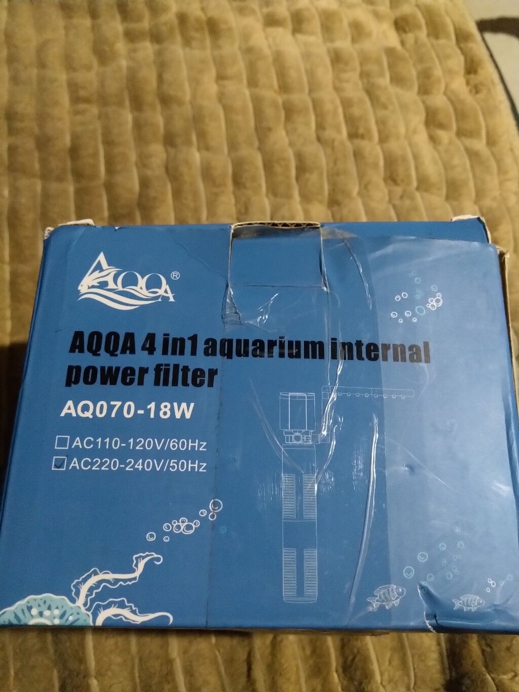 AQQA 4-u-1 unutrašnji filter za akvarijum – model AQ070-18W (AQ070-L)
