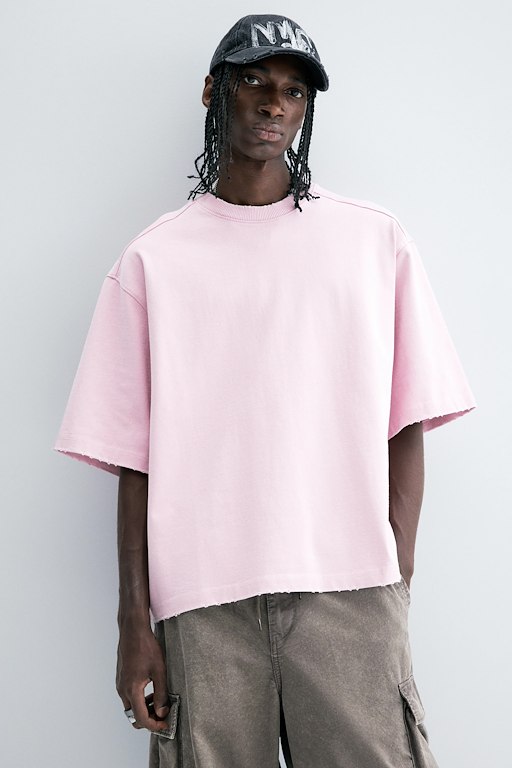 MAJICA ČETVRTASTOG KROJA OVERSIZED FIT