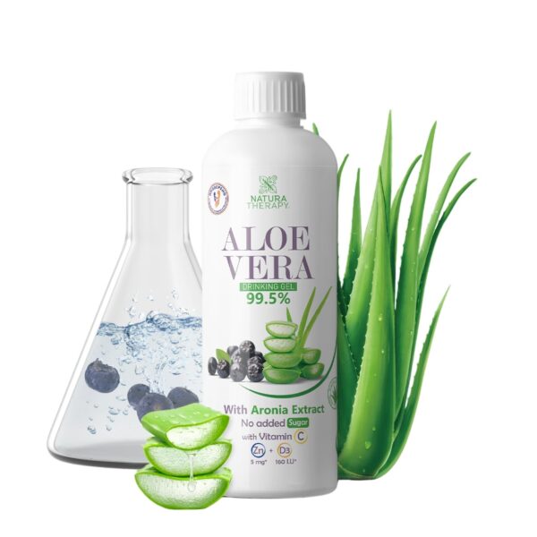 Aloe Vera Gel sa aronijom, vitaminom D i cinkom – Natura Therapy 500ml