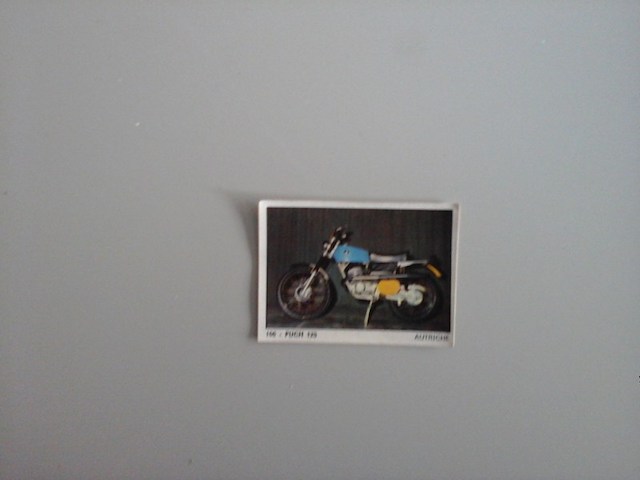 Moto 2000 sličica 166 Puch 125 Autriche Panini