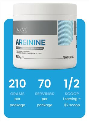 OstroVit Arginine 210 gr