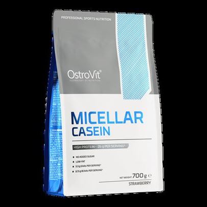 OstroVit Micellar casein, ukus Jagoda, 700g
