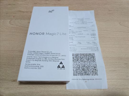 Honor Magic 7 Lite 8/512GB / Gar. do 15.09.2027 /