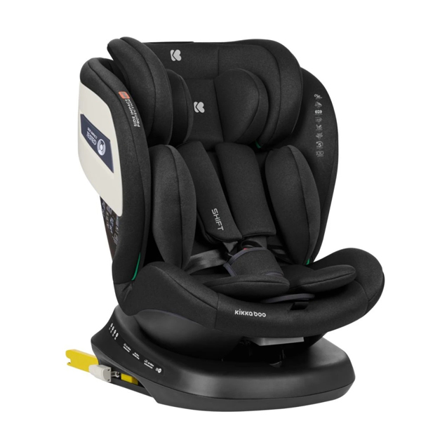 Kikka Boo Autosedište za decu 0-36kg Shift Isofix Black KKB70090