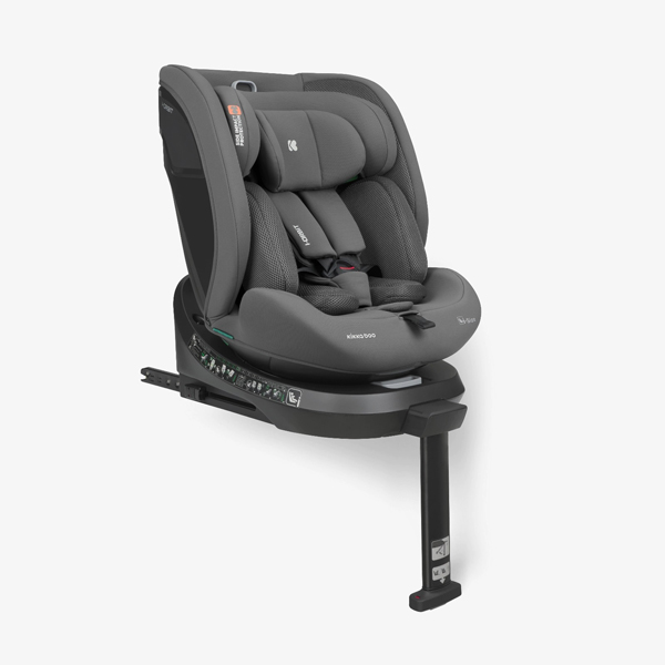 Kikka Boo Autosedište za decu 40-150cm I-Orbit premium I-Size Isofix sa potpornom nogom Dark Grey KKB70086