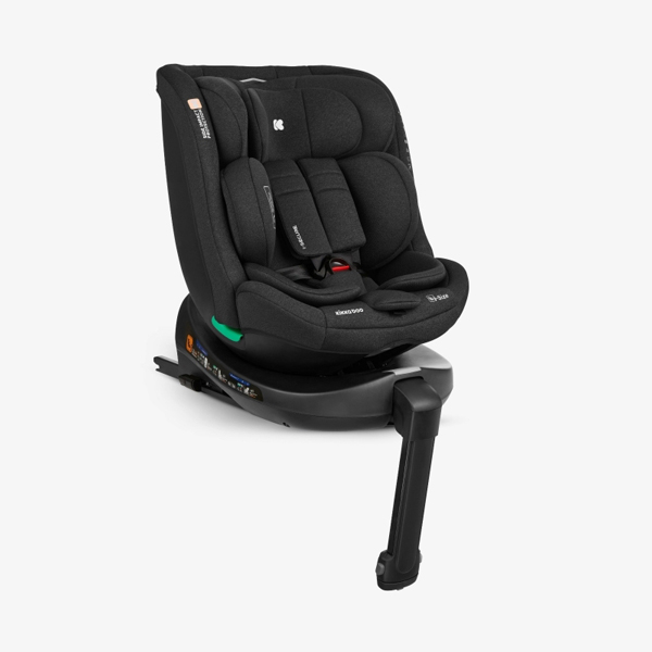 Kikka Boo Autosedište za decu 40-150cm I-Secure I-Size Isofix sa potpornom nogom Black KKB00073