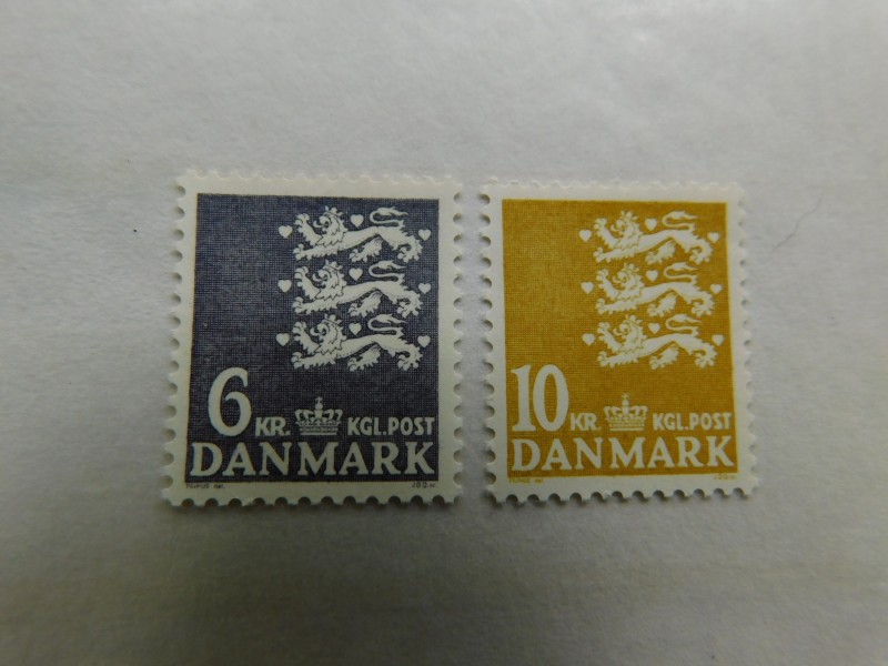 DANSKA 1976 KOMPLET ČISTA SERIJA