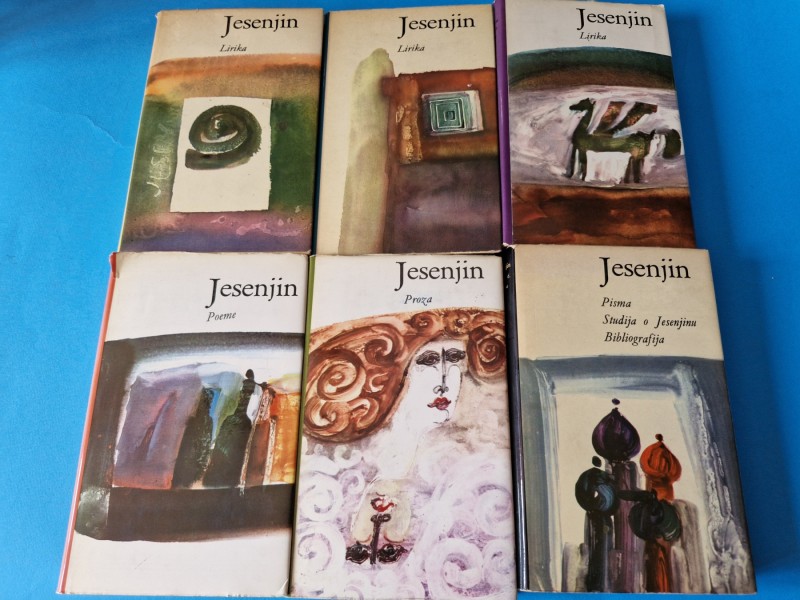 SERGEJ JESENJIN CELOKUPNA DELA 1 - 6