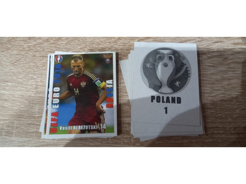 21 kartica Euro 2016
