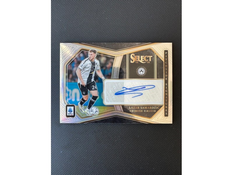 Lazar Samardzic Autogram Panini Select Udineze