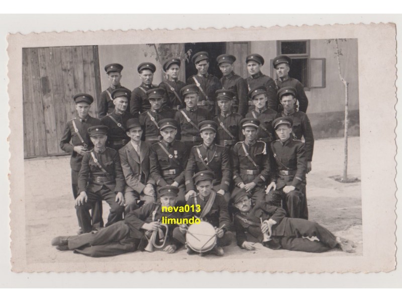 Stara grupna FOTOGRAFIJA orkestar