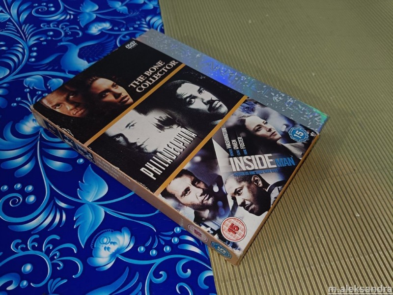 DVD 3 filma antologija Denzel Washington