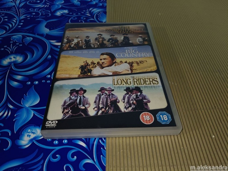 DVD 3 filma Western