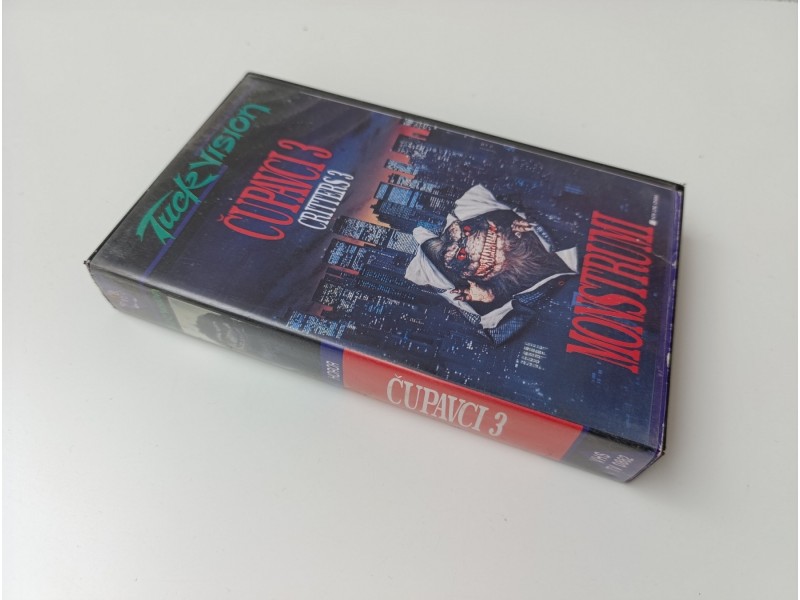 Cupavci 3 - CRITTERS 3 - kultni - VHS Jugoslavija