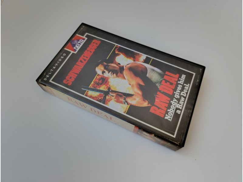 RAW DEAL - Surovi ugovor - Svarceneger VHS - REDJI
