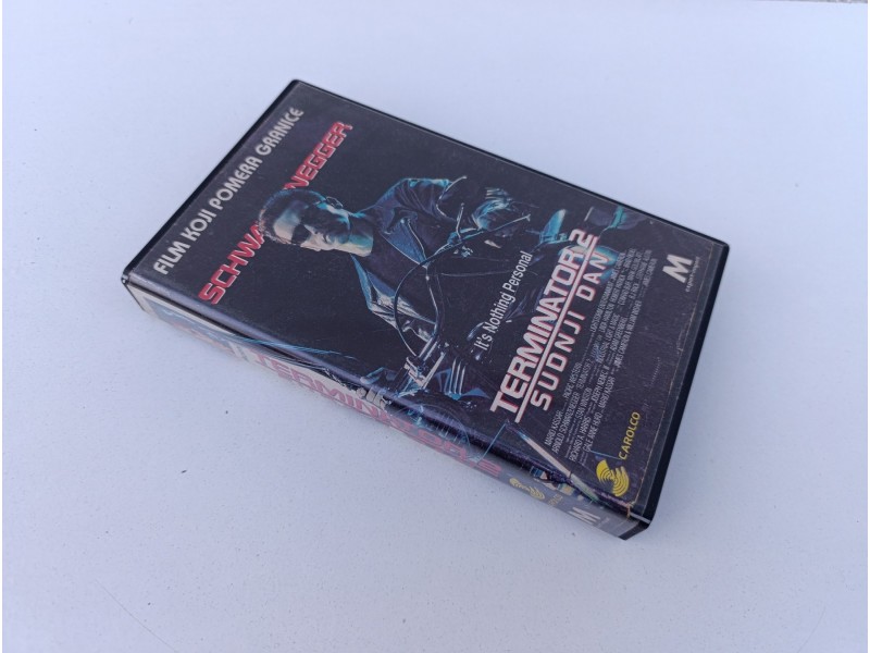 ***TERMINATOR 2*** - VHS Jugoslavija - RETKO