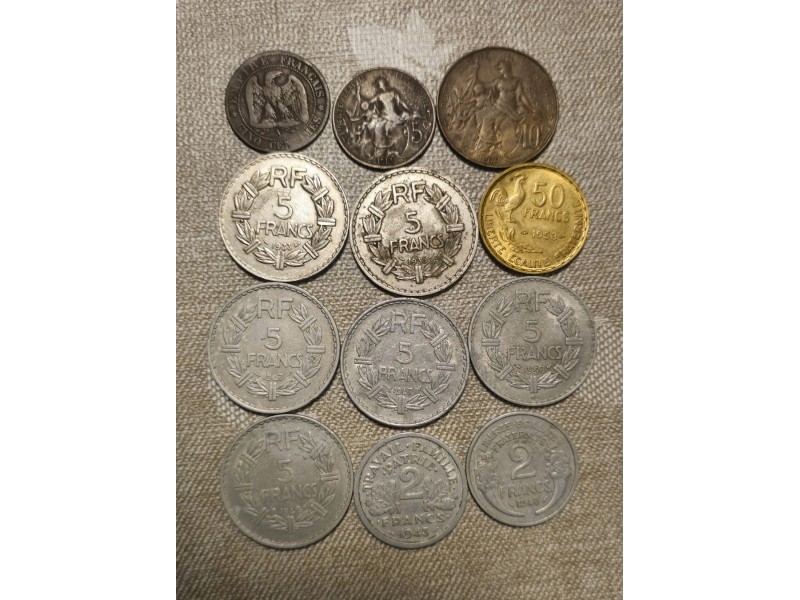 Francuska Lot 1863-1953. Broj 24.