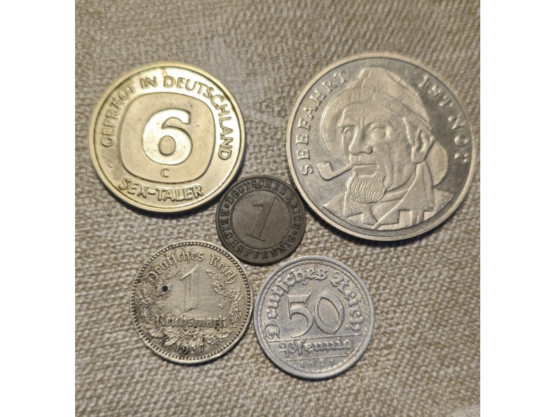 Nemačka lot kovanica-medal-taller. Broj 25.