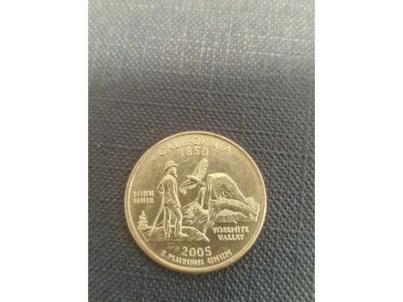 USA Četvrtina Dolara 2005 P California