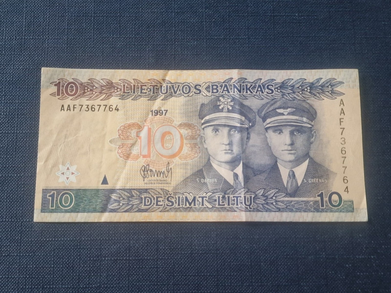 Litvanija 10 Litu 1997