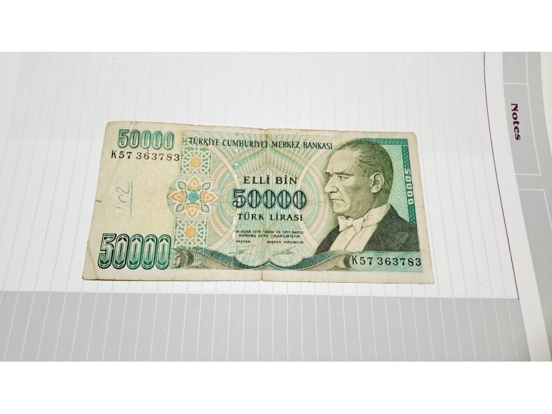 TURSKA 50000 LIRA